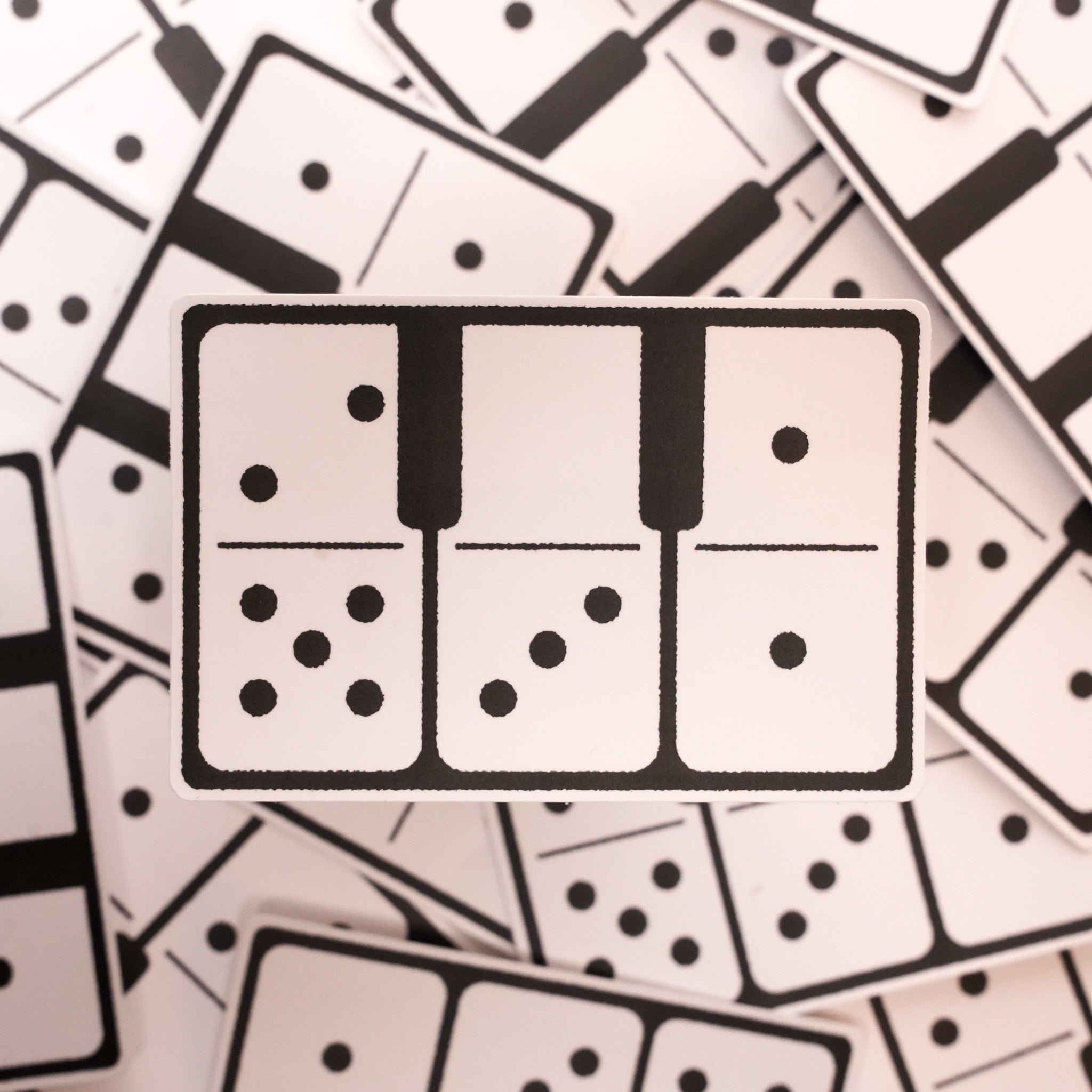 Domino Keys Sticker