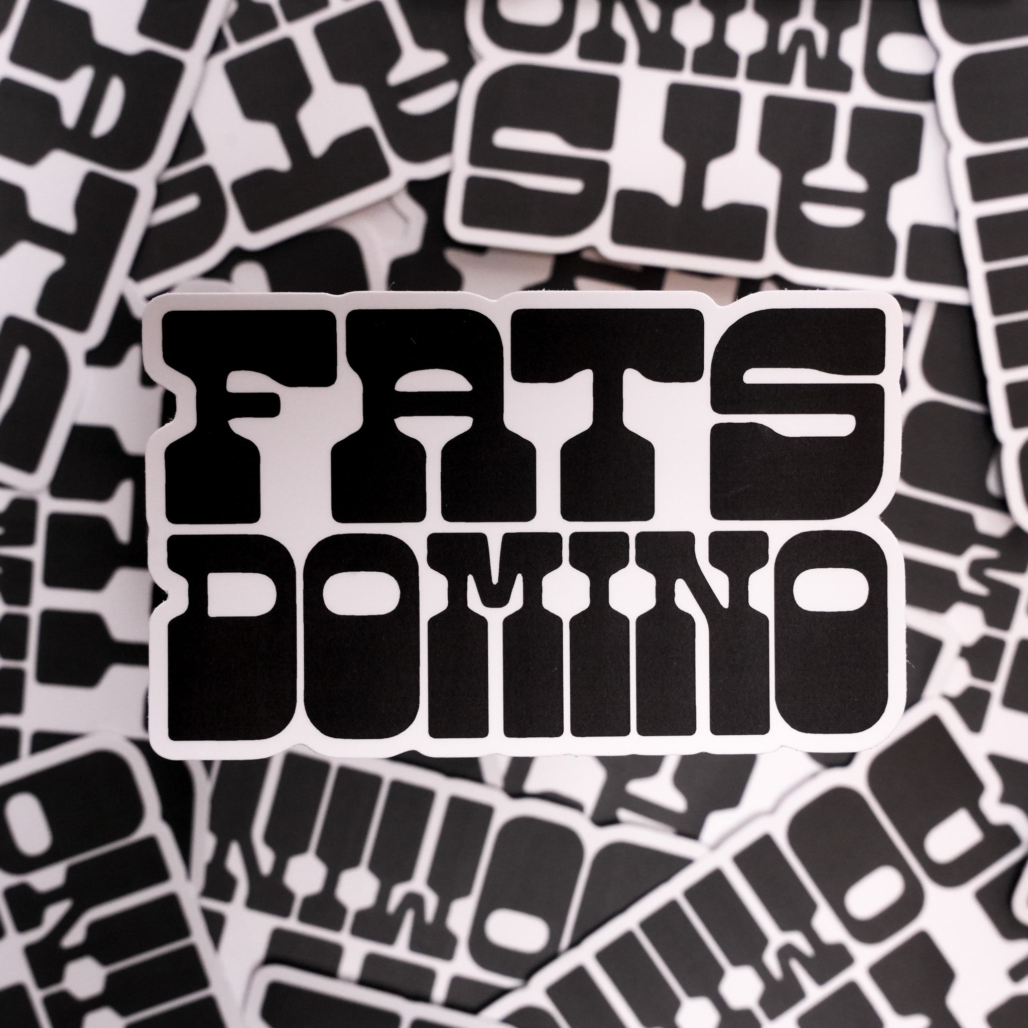 Fats B&W Sticker